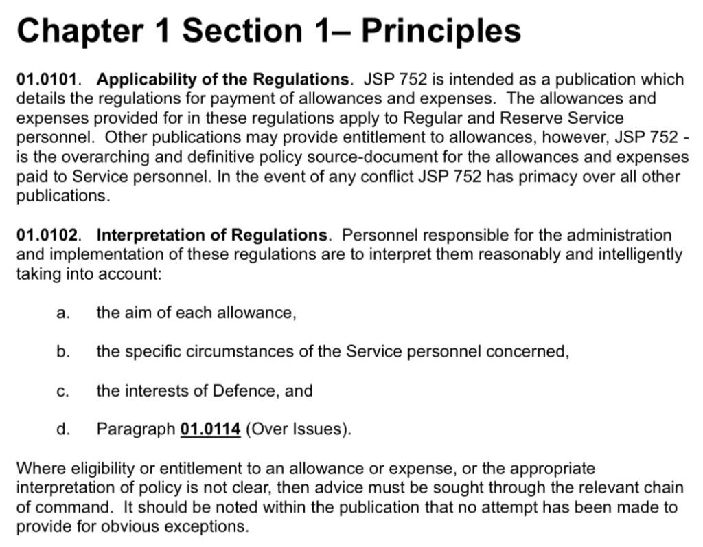 JSPs Explained – Forces Legal Resources
